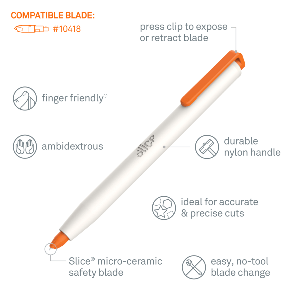 #2110417 SLICE® PRECISION CUTTER - RETRACTABLE - Dentec Safety ...