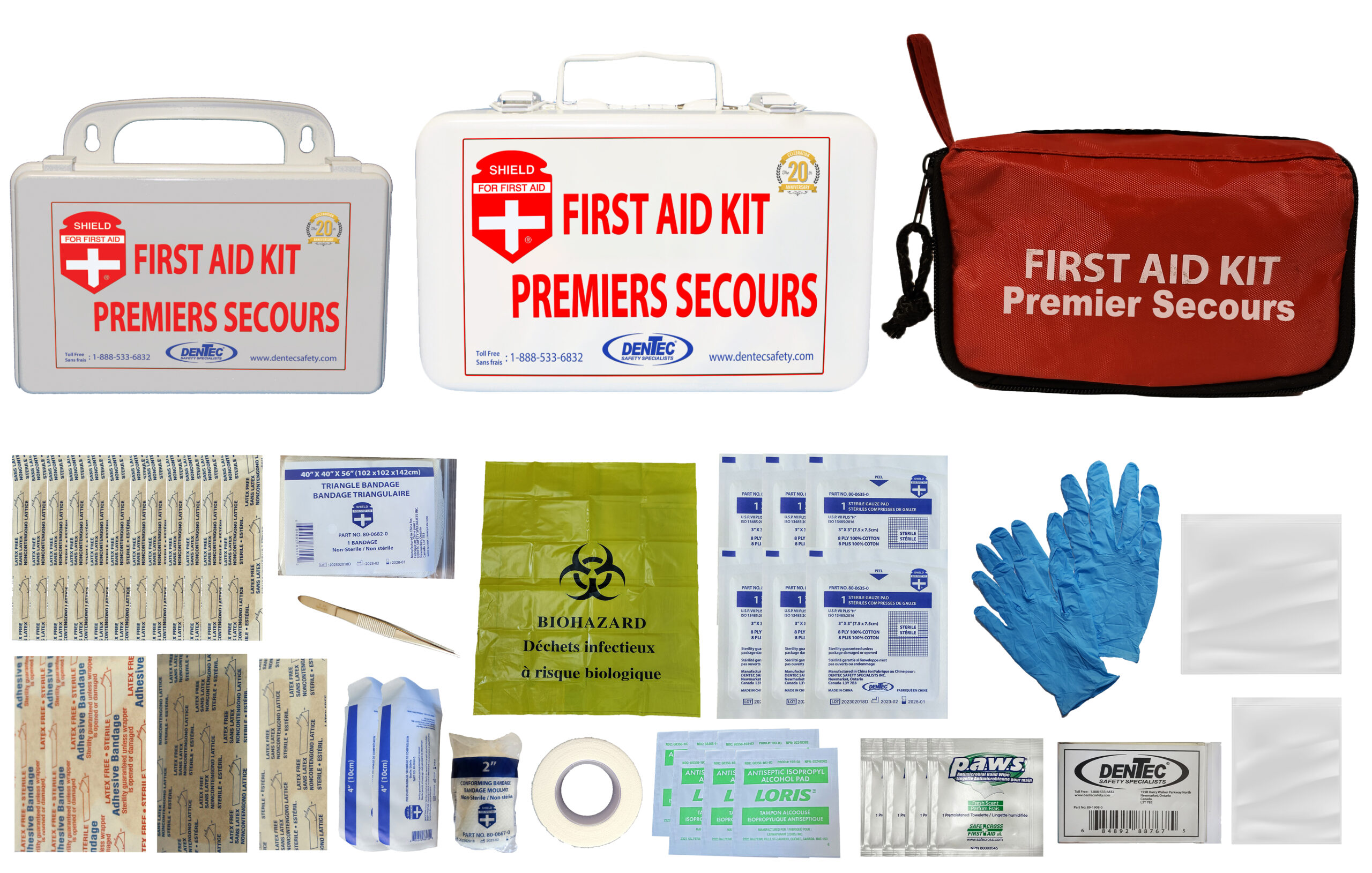 First Aid Kits & Supplies | Dentec Safety Specialists Canada